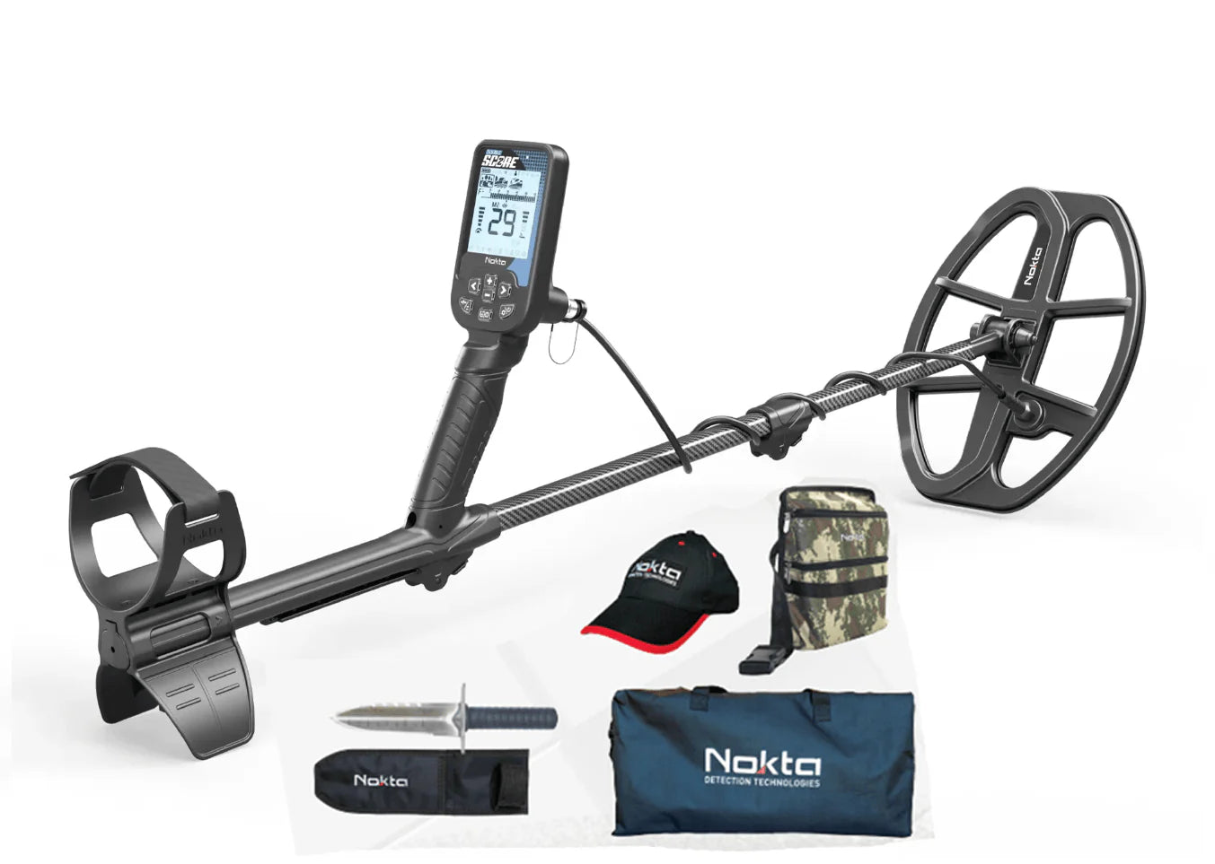Nokta Double Score - Serious Beginners Pack – Spin a disc metal detectors
