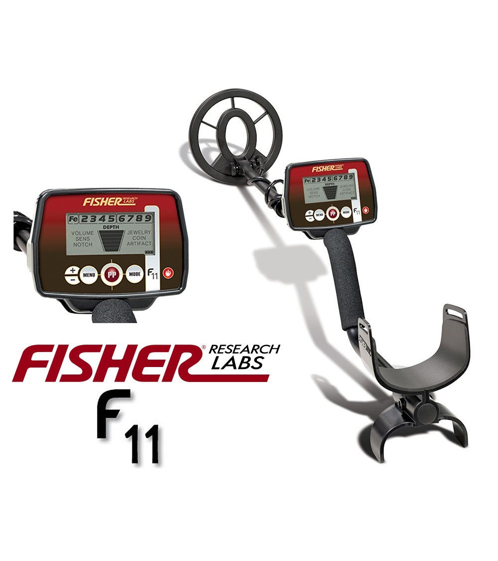 Fisher F11 Metal Detector – Spin a disc metal detectors