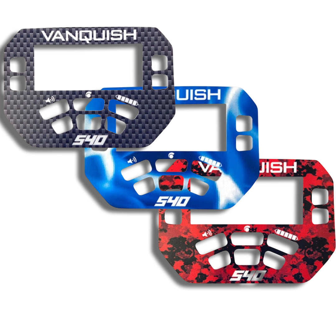 Keypad Sticker for The Minelab Vanquish 540 – Spin a disc metal detectors
