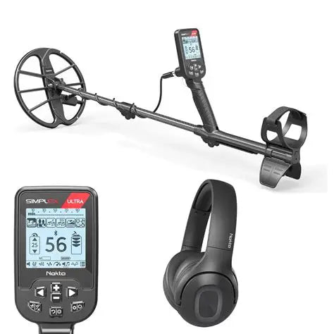 NOKTA SIMPLEX ULTRA METAL DETECTOR WHP (WITH WIRELESS HEADPHONES ...