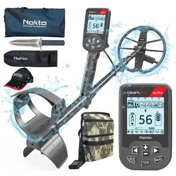 Nokta Simplex Ultra Metal Detector - Serious Beginners Pack – Spin a disc metal detectors
