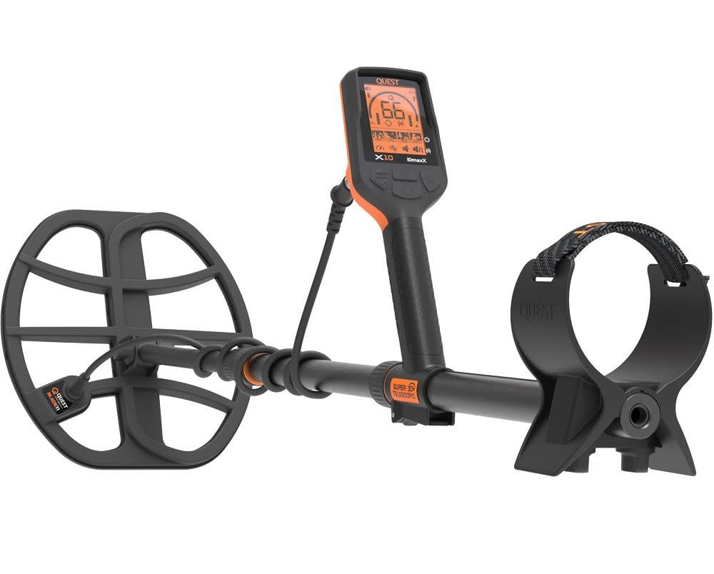 QUEST X10 IDMAXX METAL DETECTOR – Spin a disc metal detectors