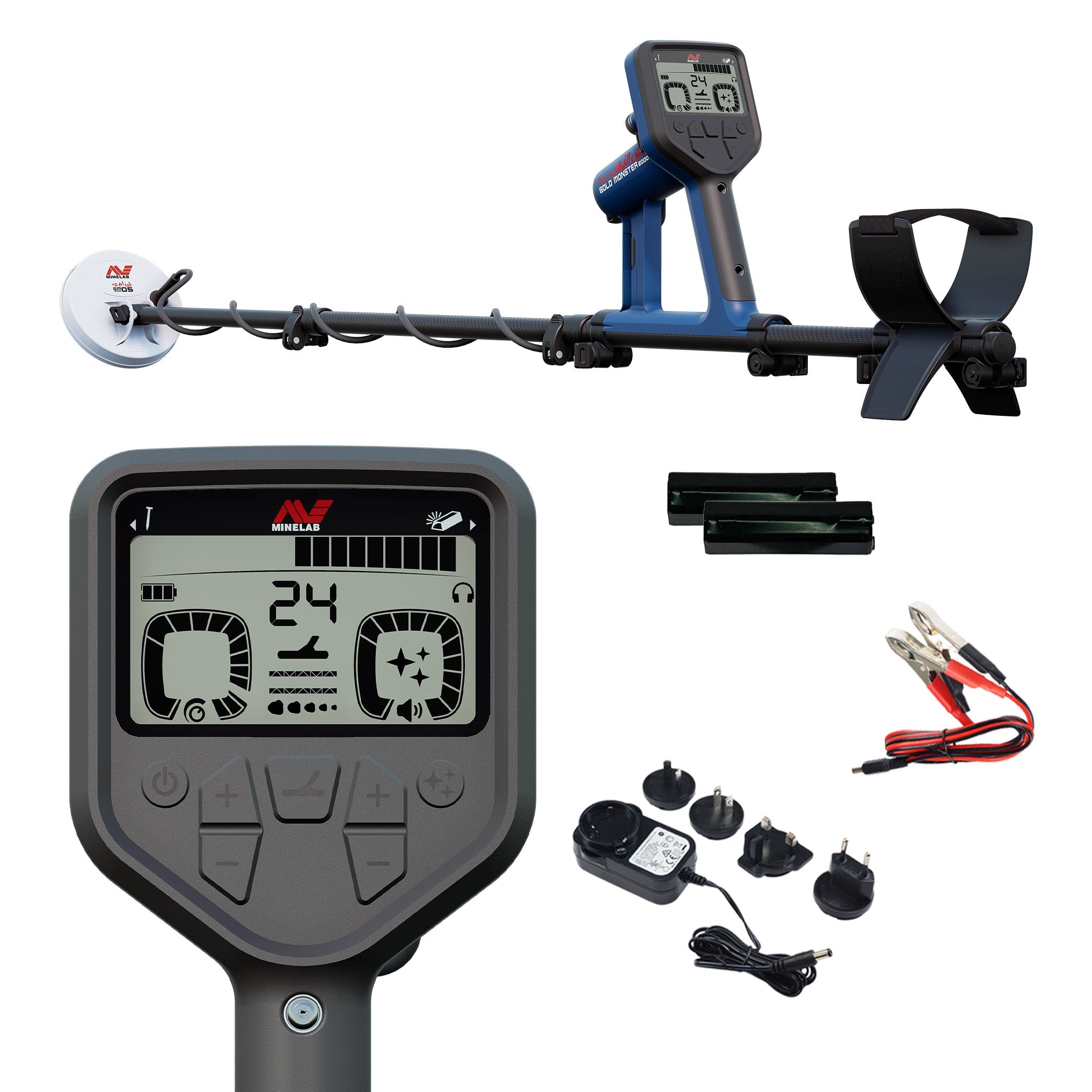 Minelab Gold Monster 2000 Metal Detector – Spin a disc metal detectors