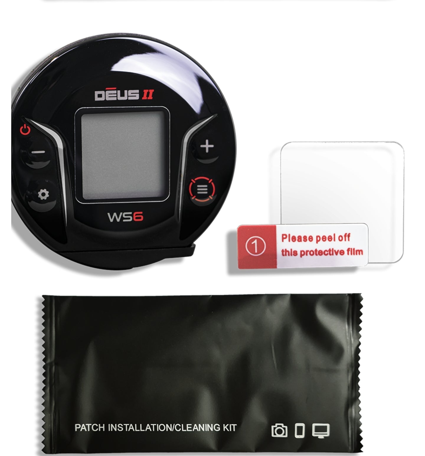 Screen Protector for XP Deus II WS6 Control – Spin a disc metal detectors